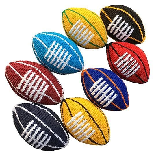 Multi-Colored Footballs - 12 Pack — Buena Onda Games
